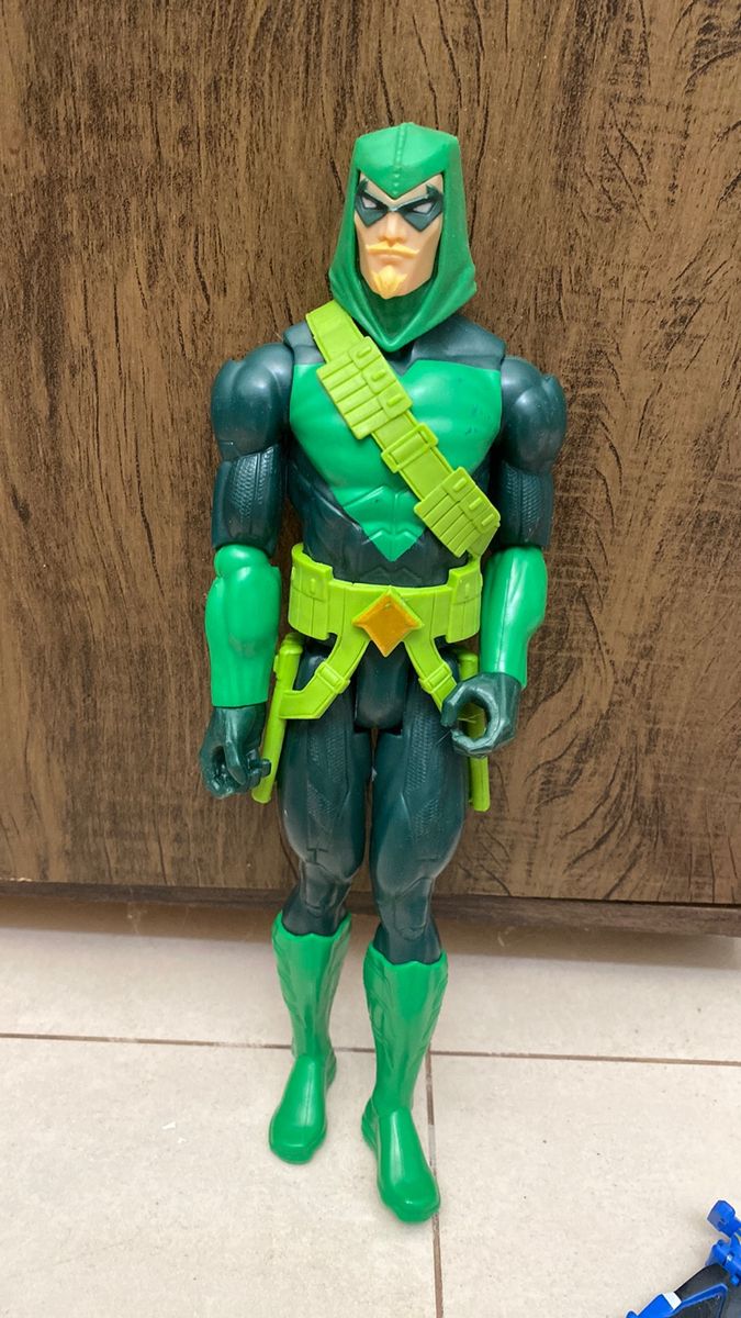 Boneco Liga da Justiça Arqueiro Verde | Brinquedo Mattel Usado ...