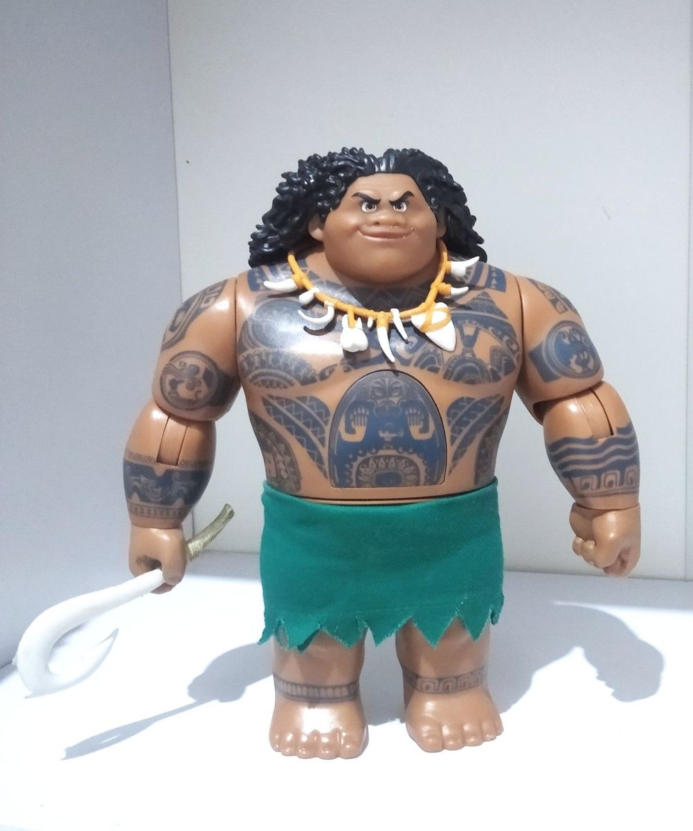 Boneco Maui Hasbro Eletrônico Ler Des ... | Brinquedo Disney Usado ...