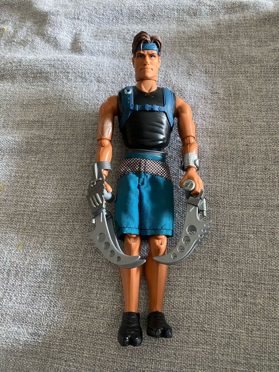 Boneco Max Steel 2000 Mattel Arm Attack | Brinquedo Mattel Usado ...