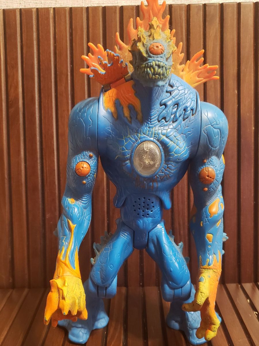 Boneco Max Steel Elementor Original Fogo e Gelo 2006 Mattel | Brinquedo ...