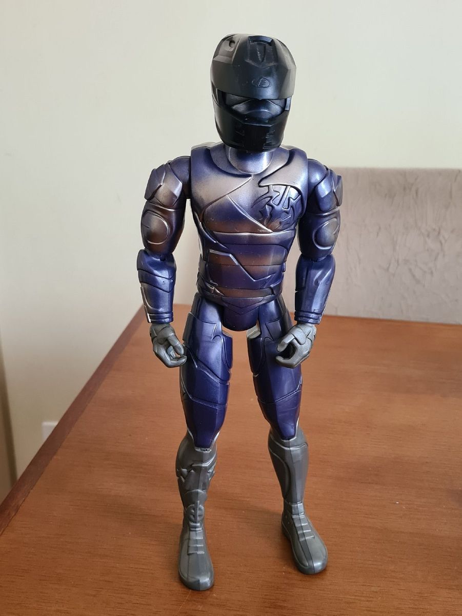 Boneco Max Steel Ninja Negro Articulado | Brinquedo Mattel Usado ...