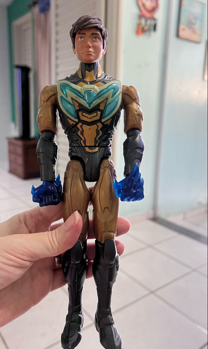 Boneco Max Steel | Brinquedo Max Steel Usado 82595528 | enjoei