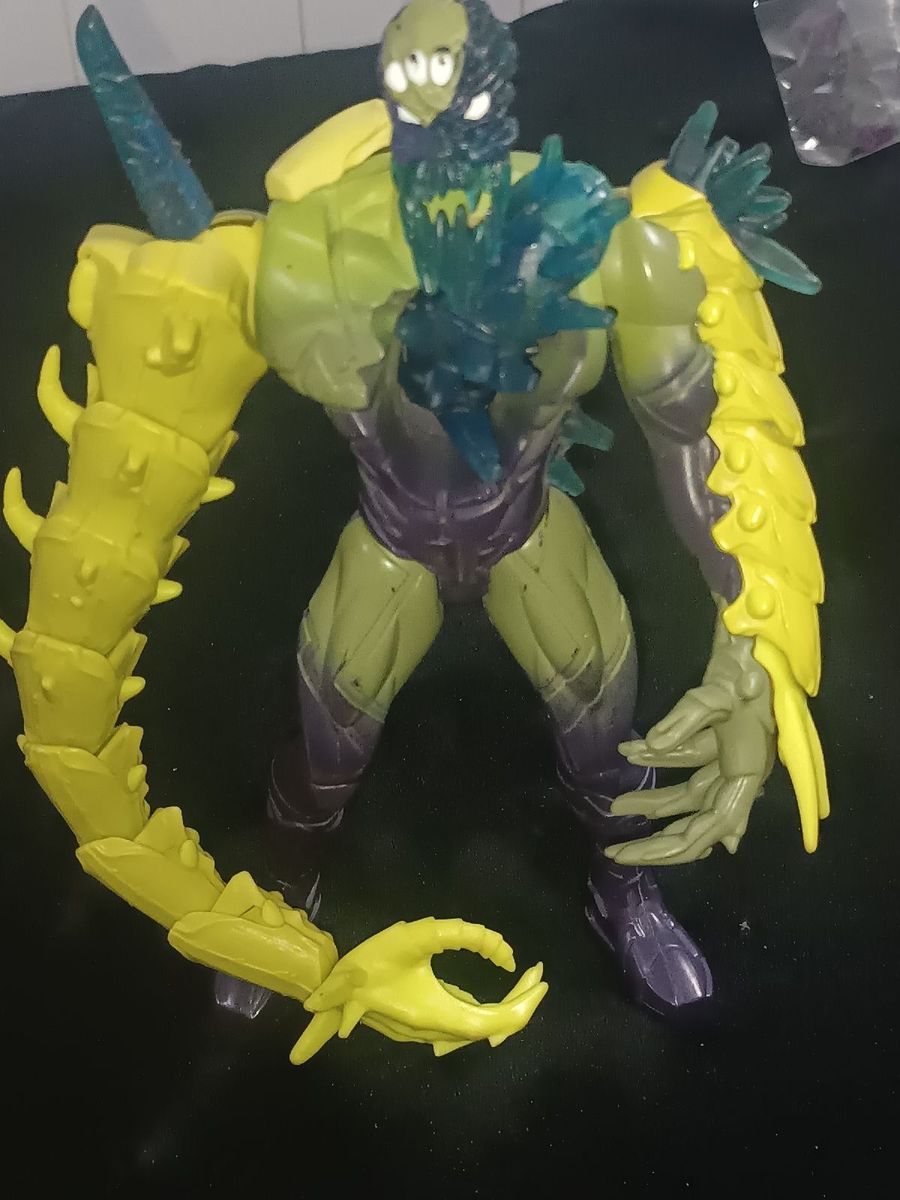 Boneco Maxsteel Extroyer Mega Larva | Brinquedo Maxsteel Usado ...
