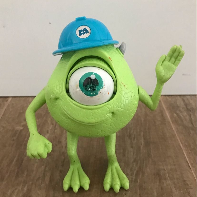 Boneco Mike Wazowski Mcdonald's Disney Pixar | Brinquedo Mcdonald’s ...