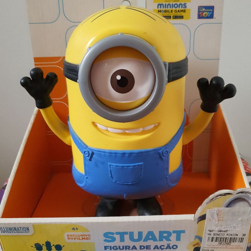 Minion Stuart Laughing Action Figure