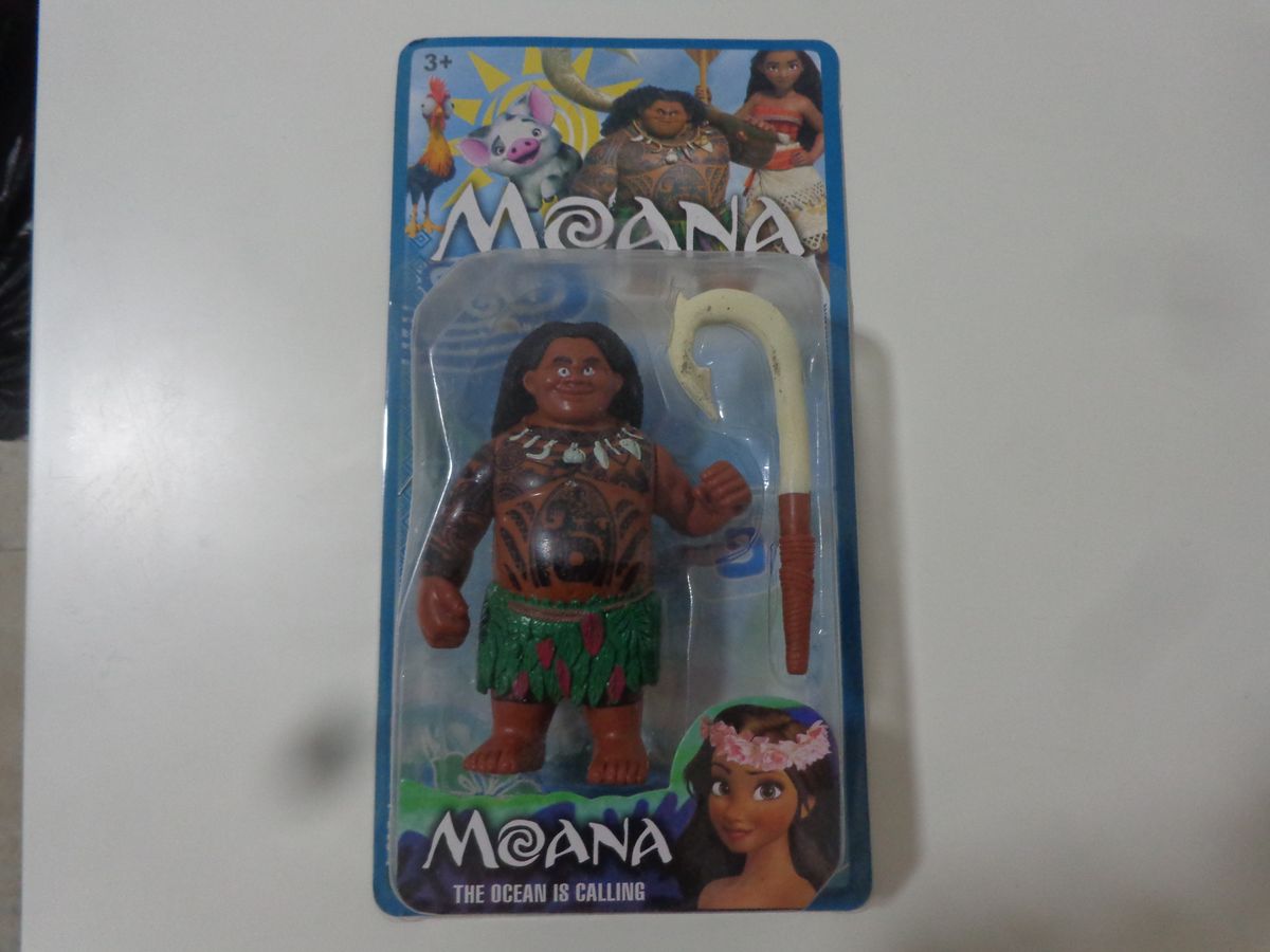 Boneco Moana ( Maui ) Aproximadamente 10 Cm | Brinquedo Nunca Usado ...