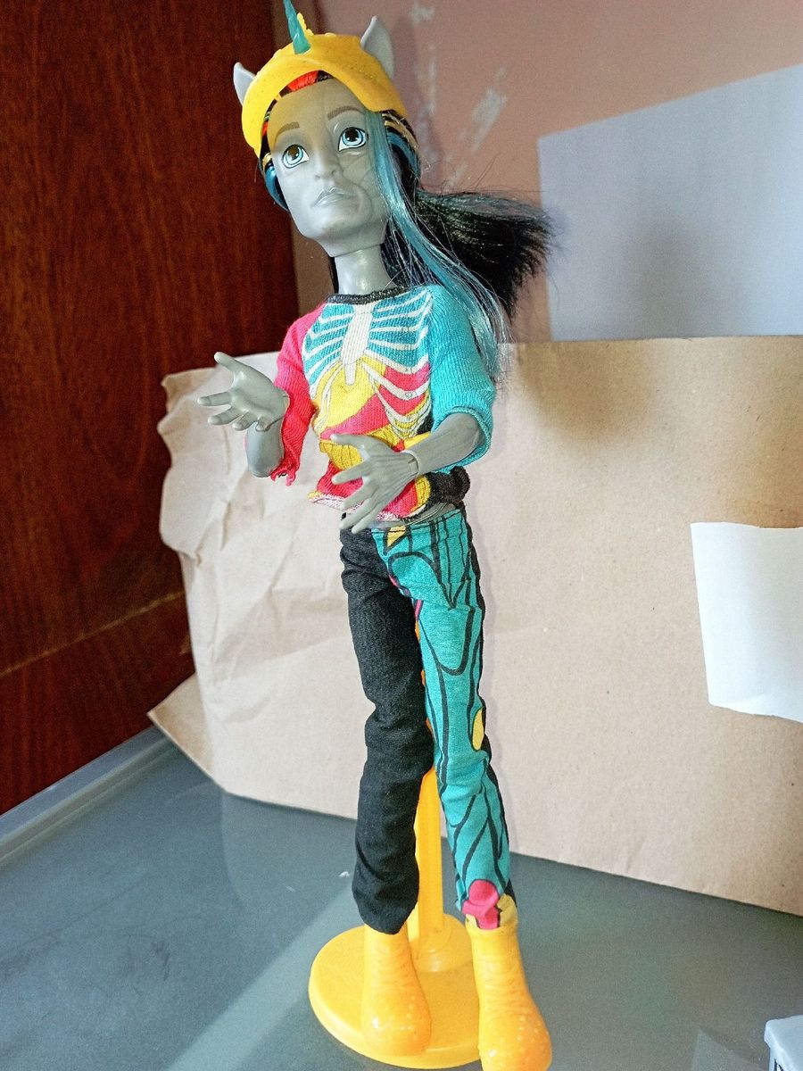 Boneco Monster High Neighthan Rot - Freaky Fusion | Brinquedo Mattel ...