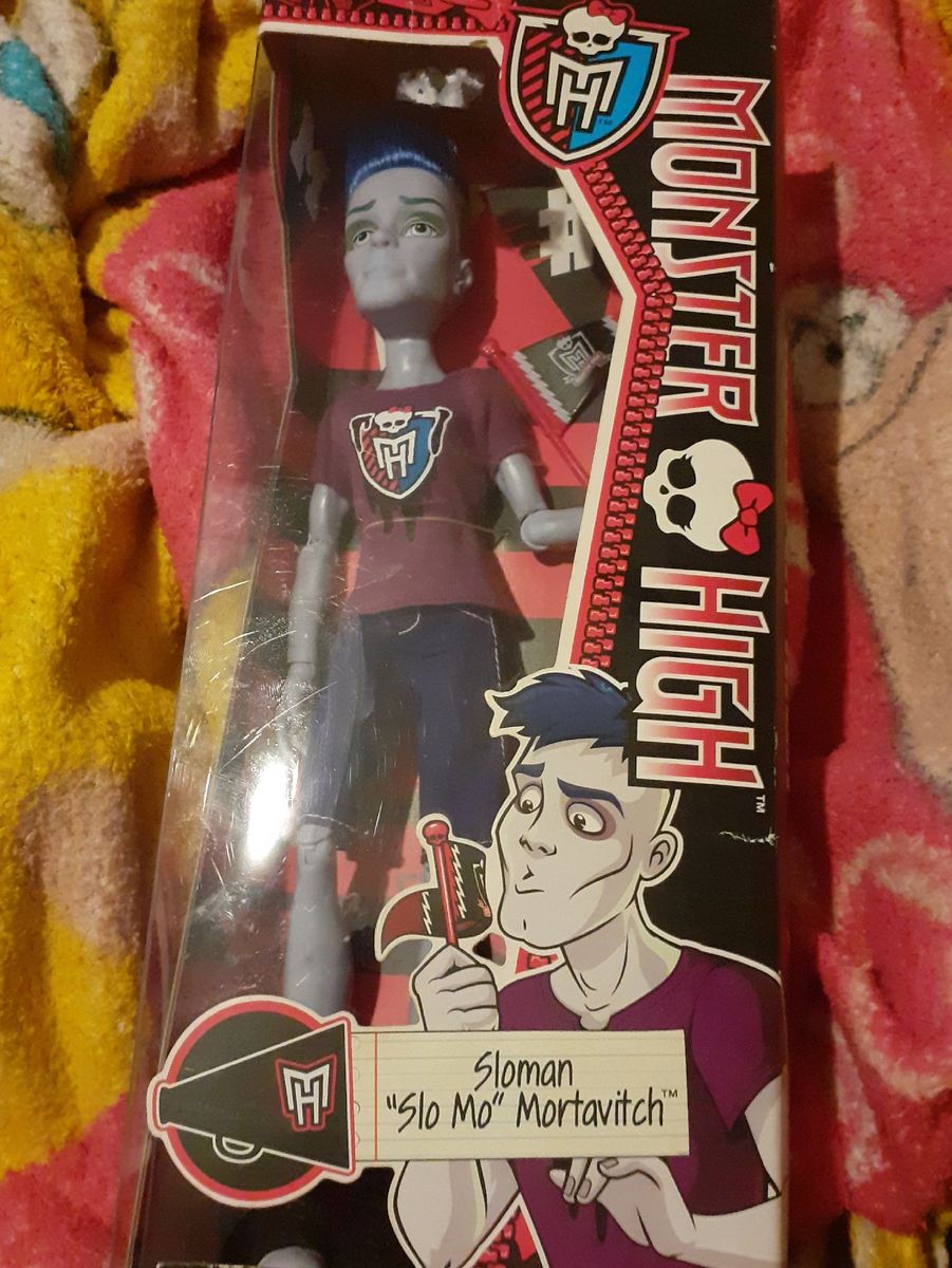 Boneco Monster High Slow Moe | Brinquedo Mattel Nunca Usado 60653387 ...