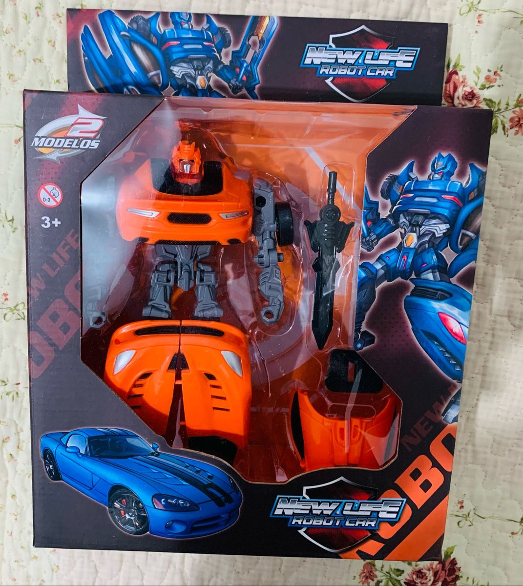 Boneco New Life Robot Car | Brinquedo Cks Nunca Usado 74983378 | enjoei