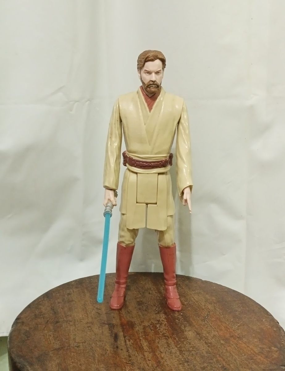 Boneco Obi Wan Kenobi | Brinquedo Hasbro Usado 80998505 | enjoei