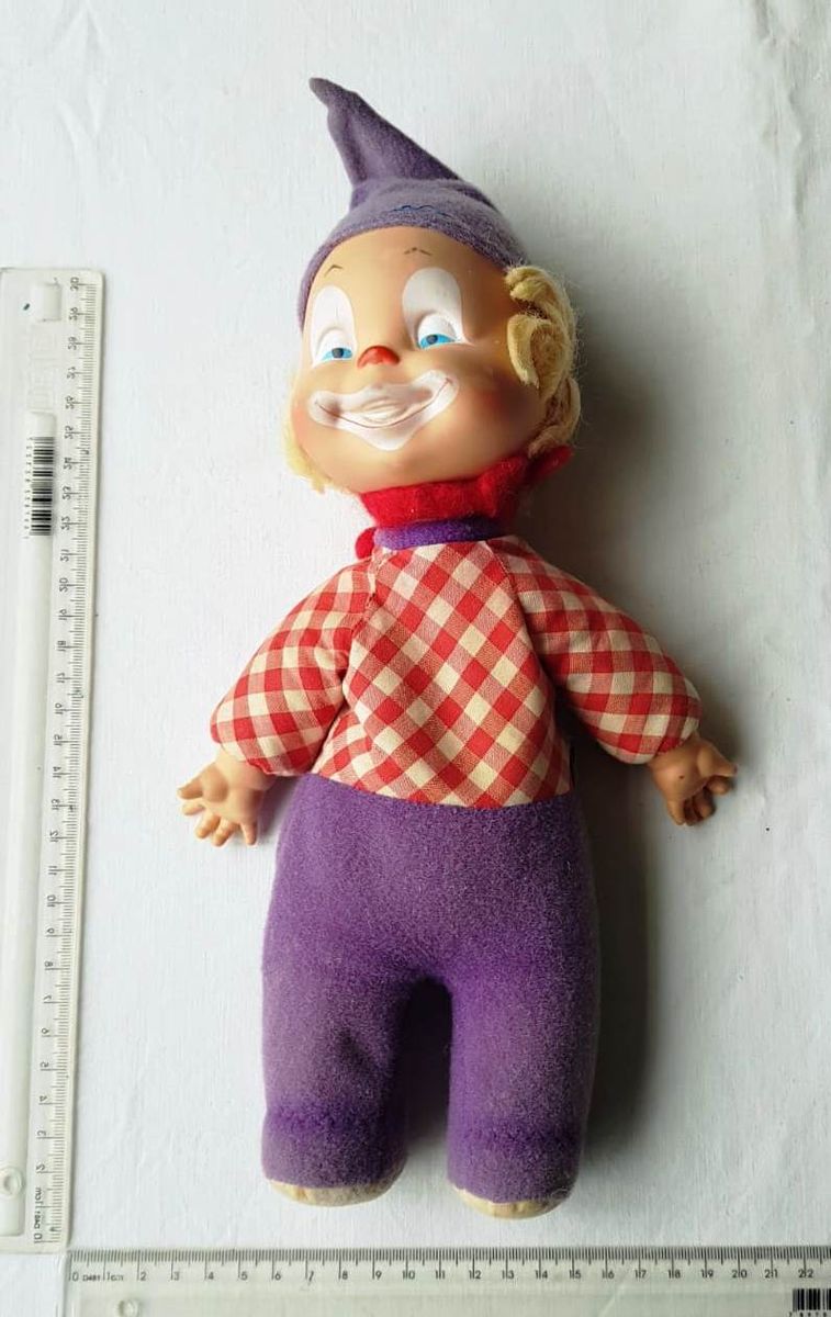 Boneco Palhacinho - Coleção Feijãozinho da Estrela - Anos 70 ...