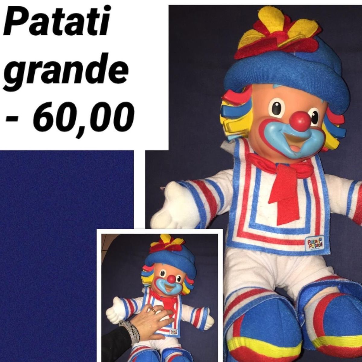 Boneco Patati Patatá Grande | Brinquedo para Bebês Patati Patata Usado ...