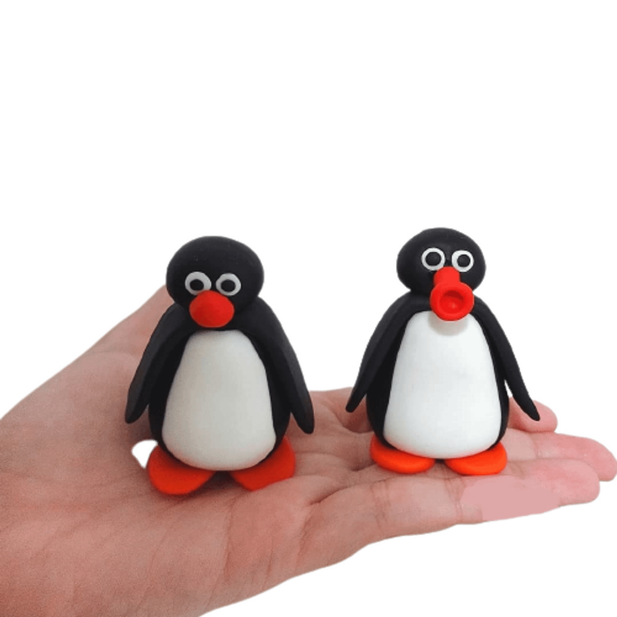Boneco Pingu Pinguim de Biscuit Nostalgia Produto a Pronta Entrega ...