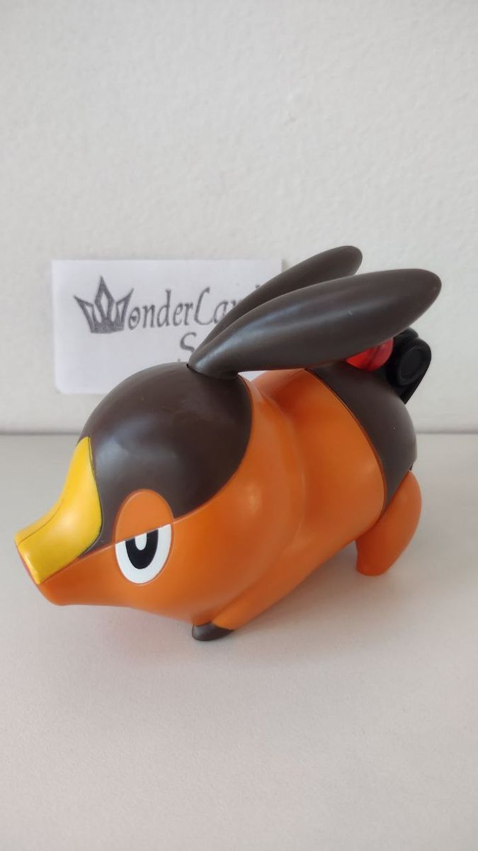 Boneco Pokémon Porco Tepig Black And White Preto e Branco Mcdonalds ...