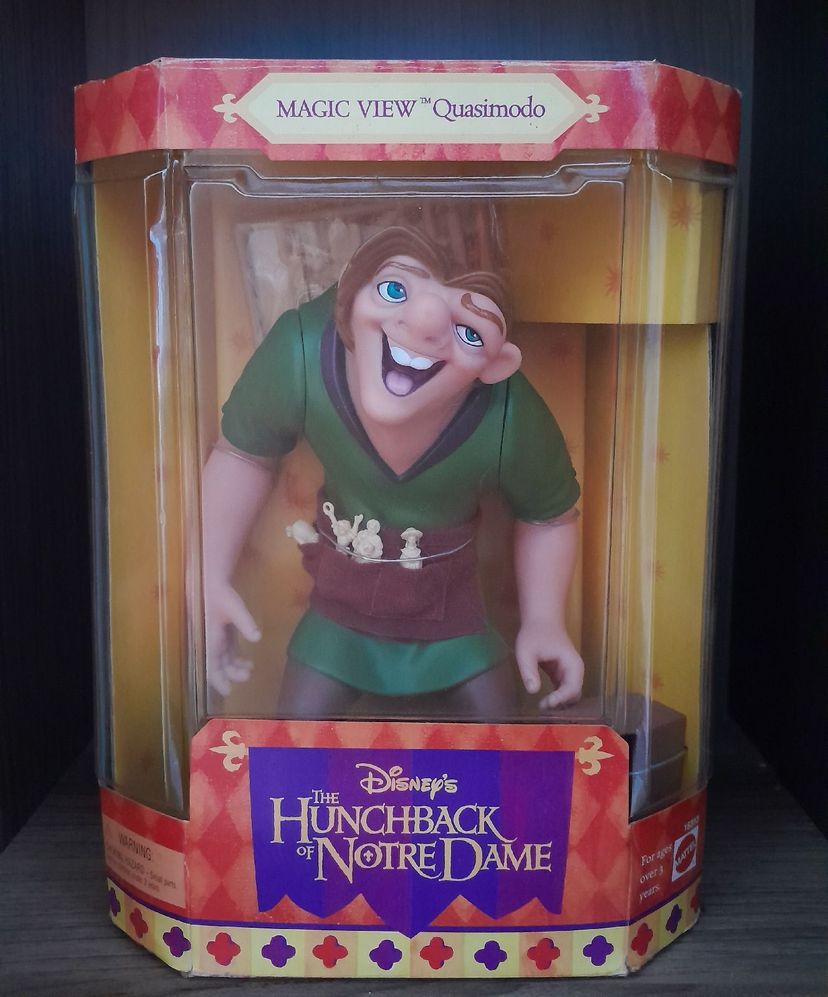 Boneco Quasimodo Magic View Mattel 1996 Lacrado Raro | Cacareco Mattel Nunca Usado 123823427 ...