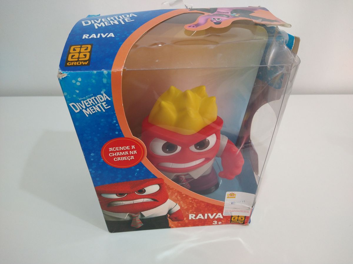 Boneco Raiva Divertida Mente | Brinquedo Grow Usado 86762091 | enjoei