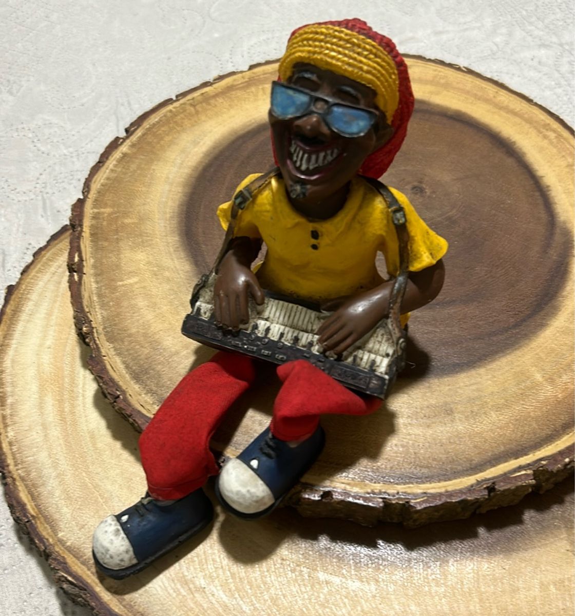 Boneco Rastafari Acordeon | Item de Decoração Jamaica Usado 101693680 ...