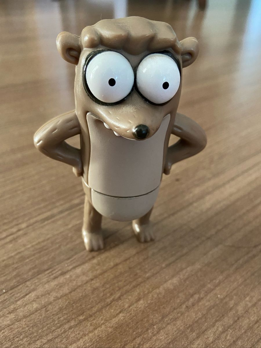 Boneco Rigby Apenas Um Show Coleção Mcdonalds | Brinquedo para Bebês Mc ...