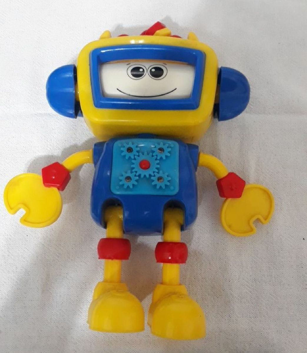Boneco Robô de Atividades - Roby | Brinquedo Elka Brinquedos Usado ...