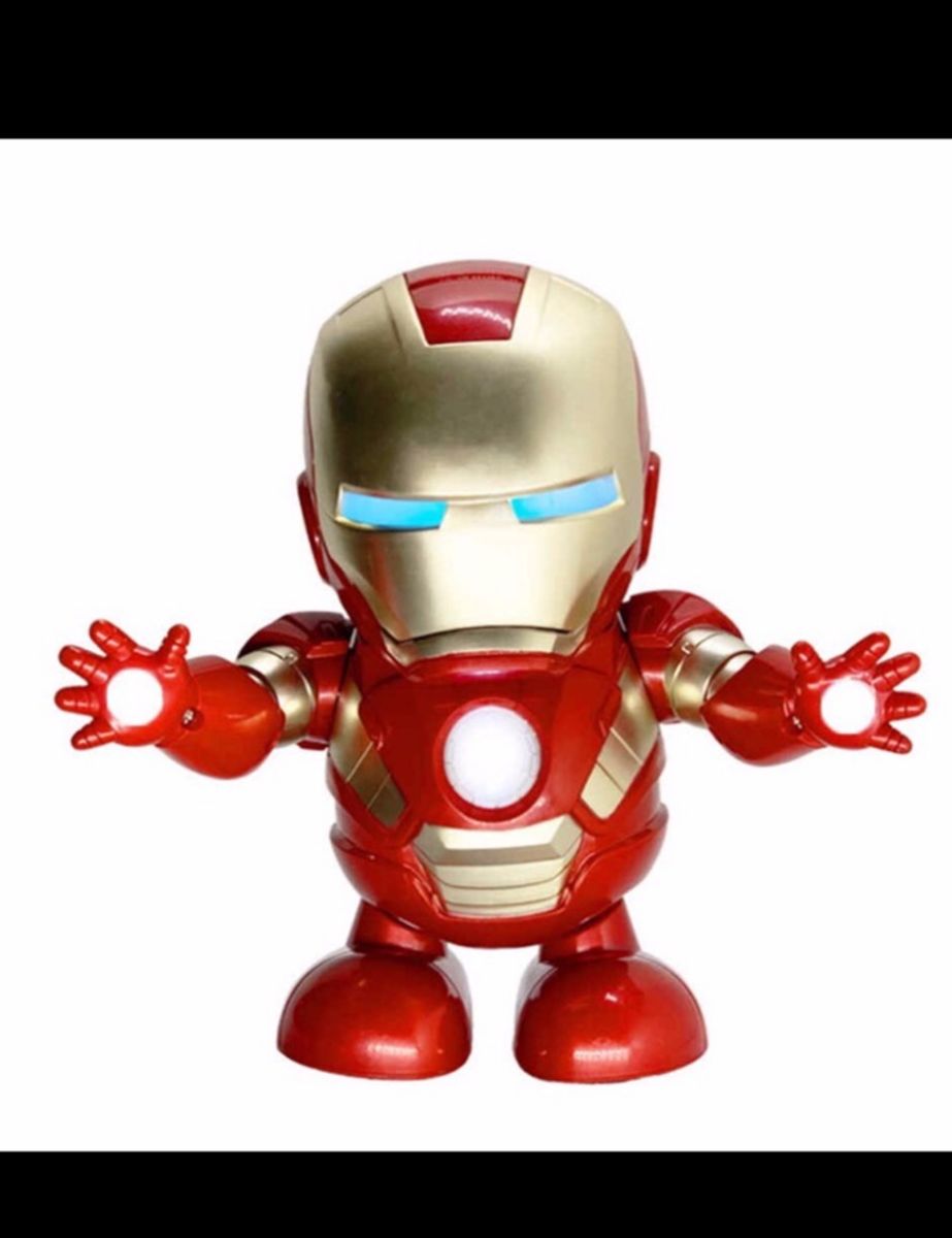 Boneco Robô Iron Man Que Canta e Dança | Brinquedo Nunca Usado 75455990 ...