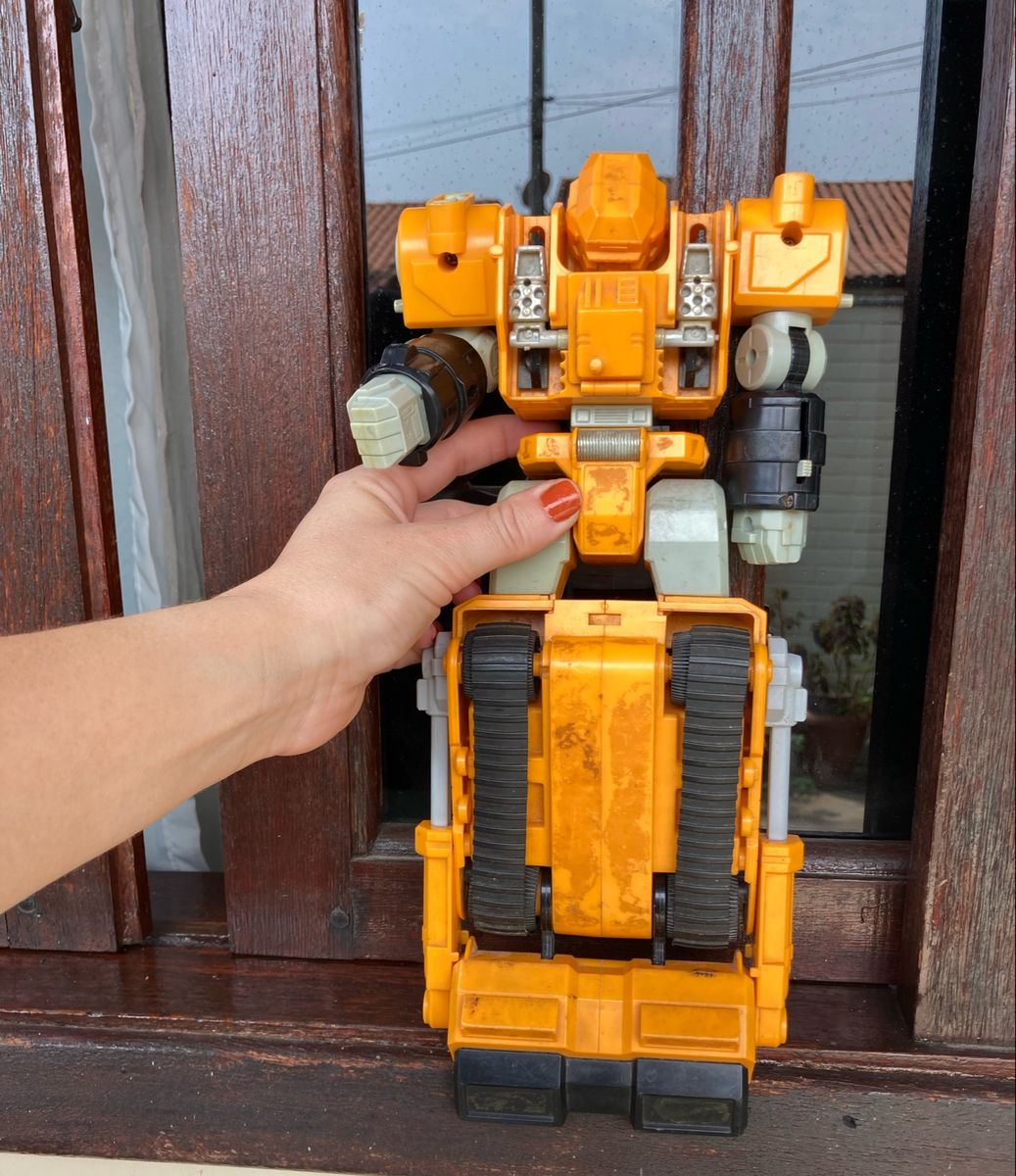 Boneco Soldozer do Desenho: Solbrain. | Brinquedo Glasslite Usado ...