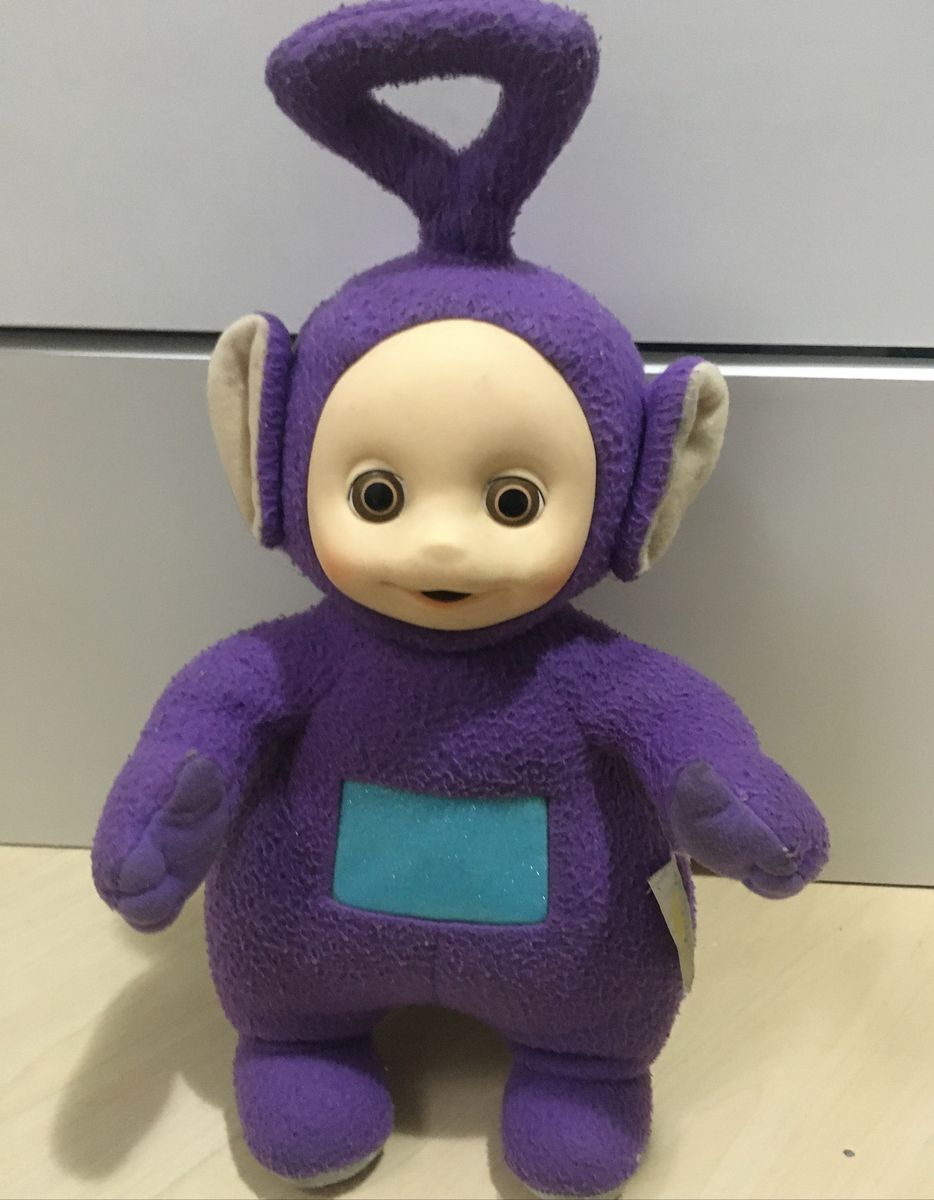 Boneco Teletubies Pelúcia Roxo. | Pelúcia Estrela Usado 74022669 | enjoei
