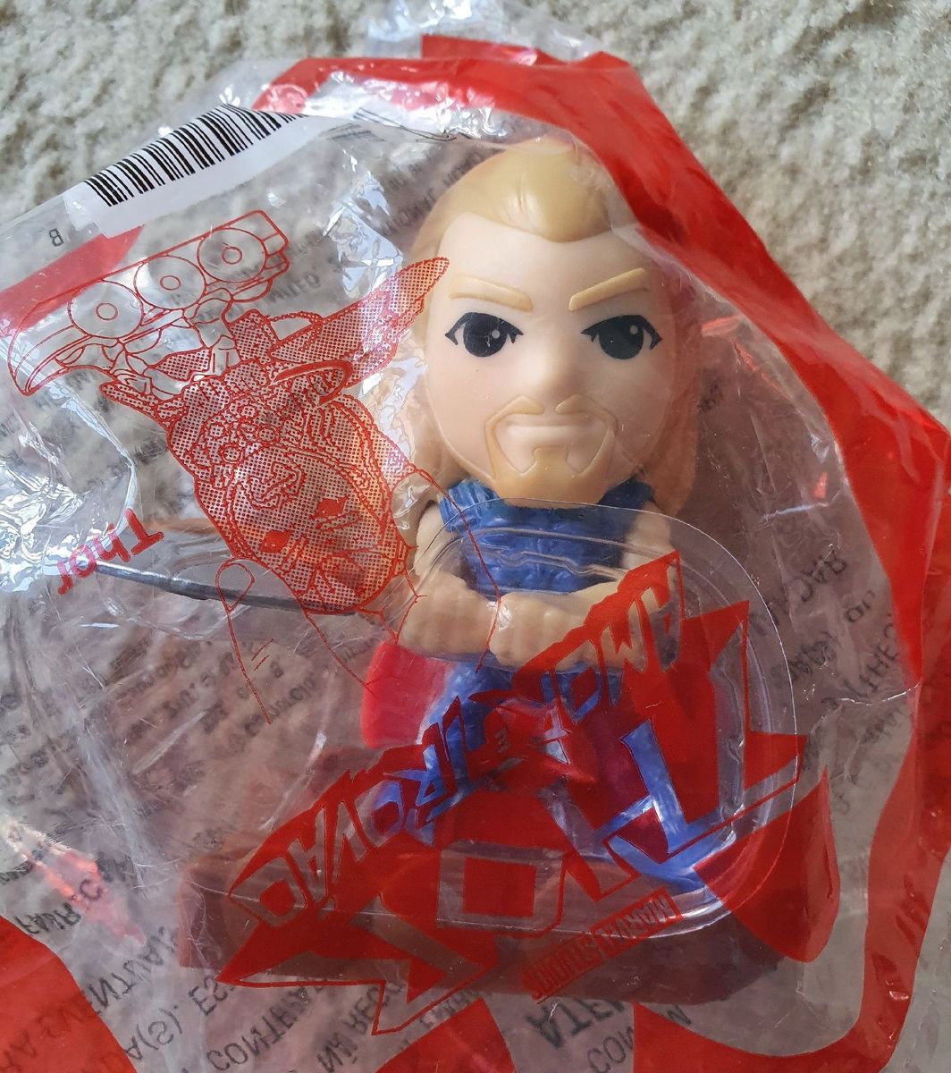 Boneco Thor Filme Thor Amor e Trovão Marvel Mcdonald's 2022 | Brinquedo ... Boneco Thor Filme Thor Amor e Trovão Marvel Mcdonald's 2022 | Brinquedo ...