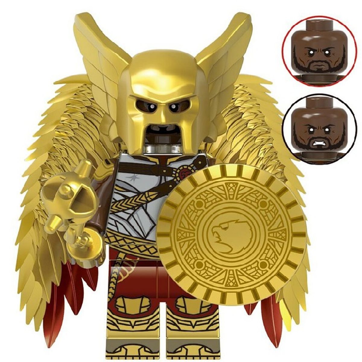 Boneco Tipo Lego Hawkman Gavião Negro | Brinquedo para Bebês Decool ...
