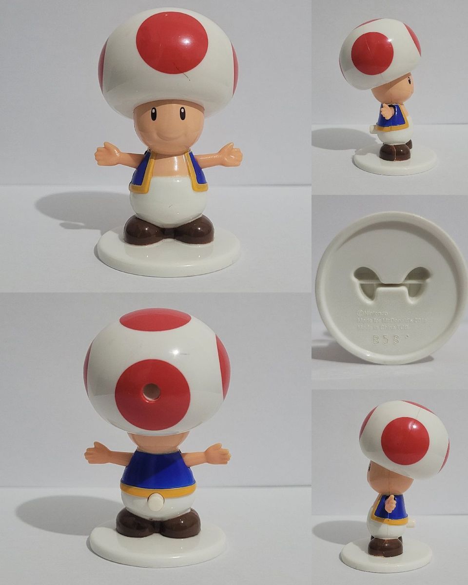Boneco Toad Mário | Brinquedo Mc Donalds Usado 84463566 | enjoei