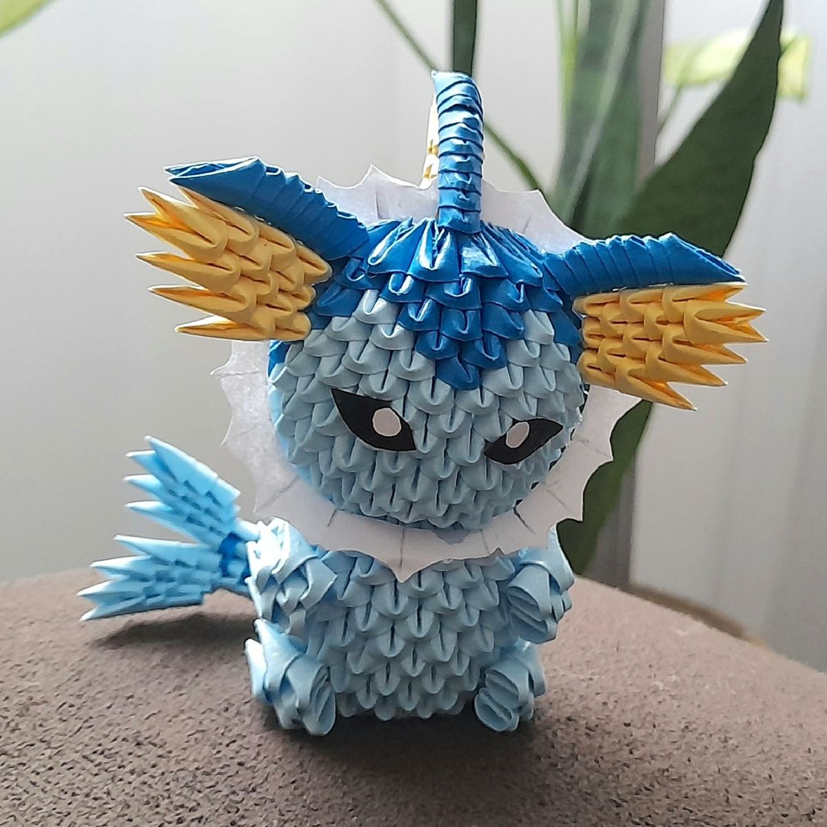 Boneco Vaporeon Origami 3d | Filme e Série Nunca Usado 77903139 | enjoei
