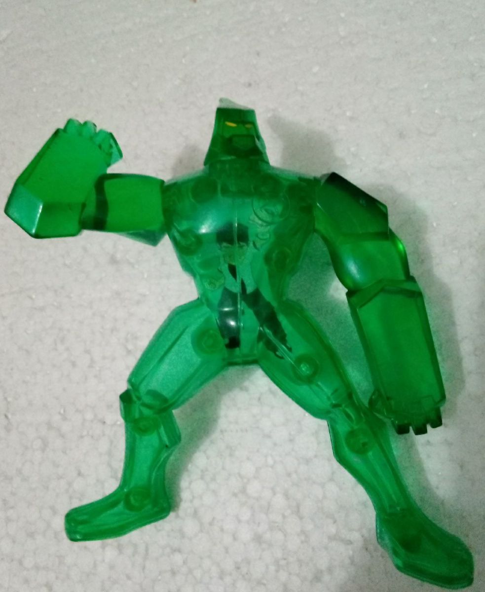Boneco Verde Inimigos do Ben 10 Coleção Mcdonald's Mclanche Feliz 2007 ...