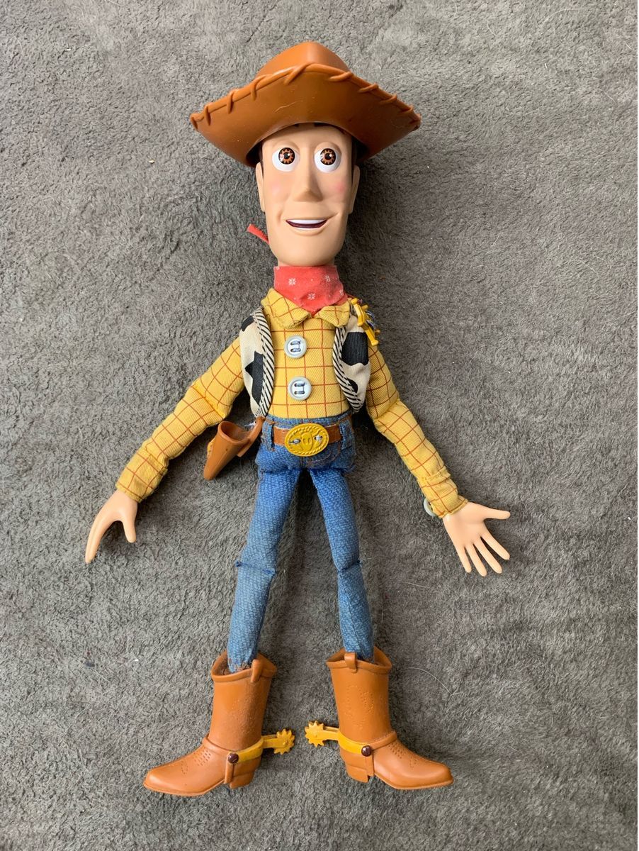 Boneco Woody Toy Story Disney Pixar | Brinquedo Hasbro Usado 99707744 ...