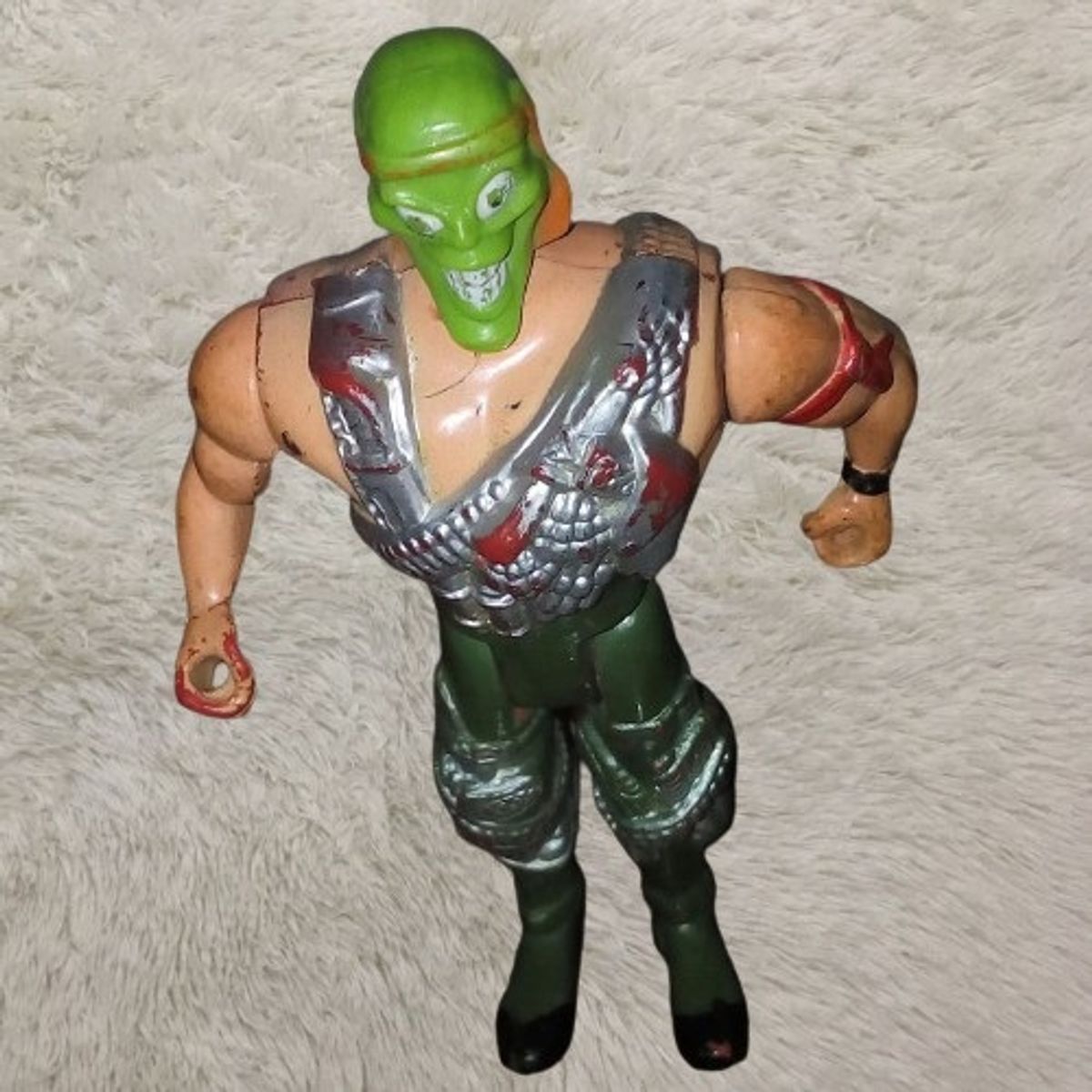 Bonecos Antigos Década 90 Máscara Rambo Maskara The Mask | Produto ...