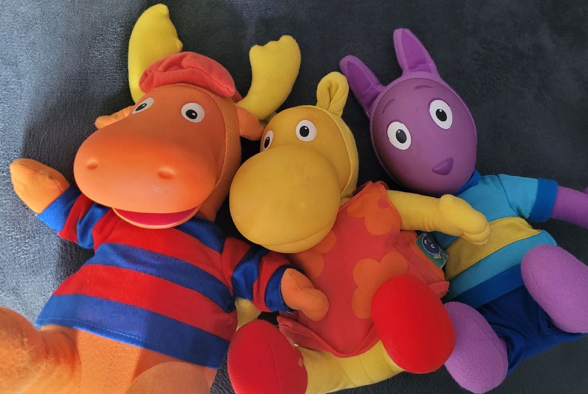 Bonecos Austin Tyrone e Tasha Backyardigans Original Multibronm ...