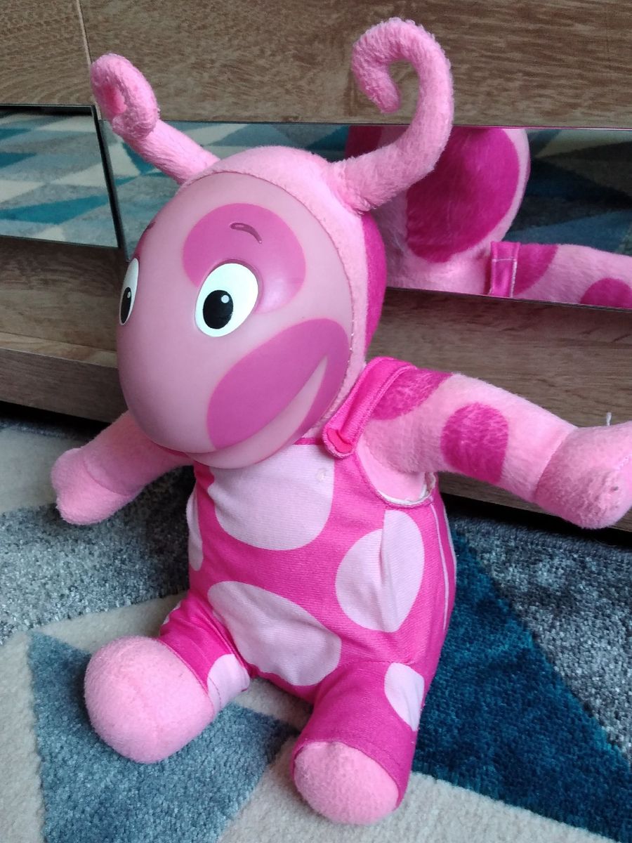 Bonecos Backyardigans Original Uniqua | Pelúcia Multibrink Usado ...