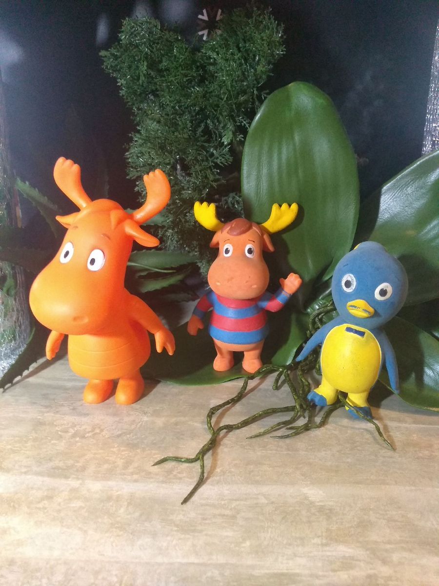 Bonecos Backyardigans Tayrone, Pablo e Tacha até 15cm | Brinquedo para ...