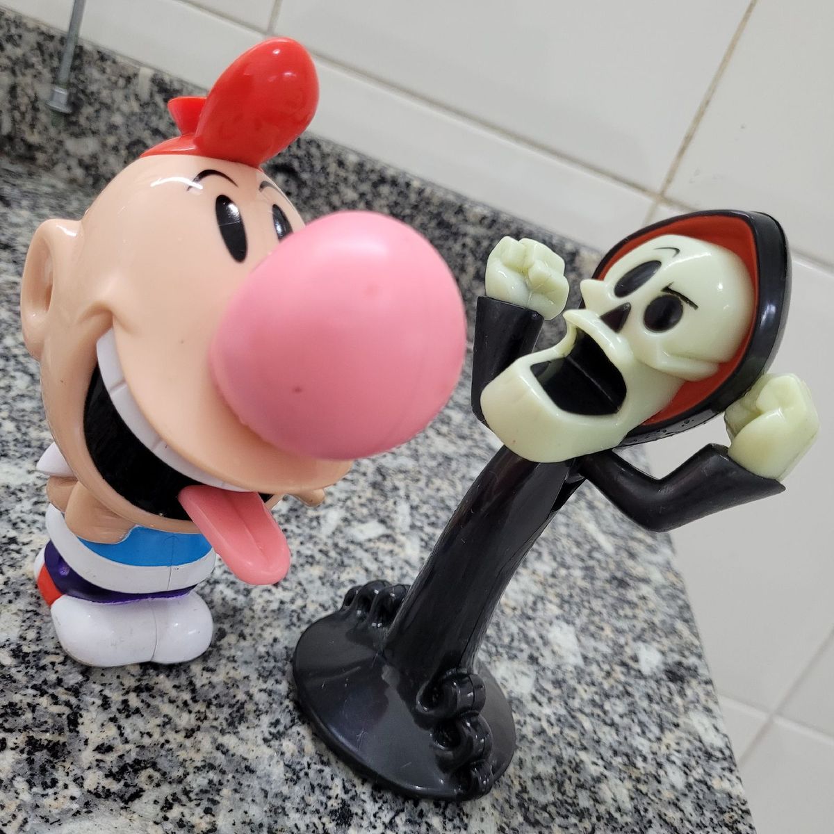 Bonecos Colecionáveis Billy e Puro Osso | Brinquedo Usado 83485096 | enjoei