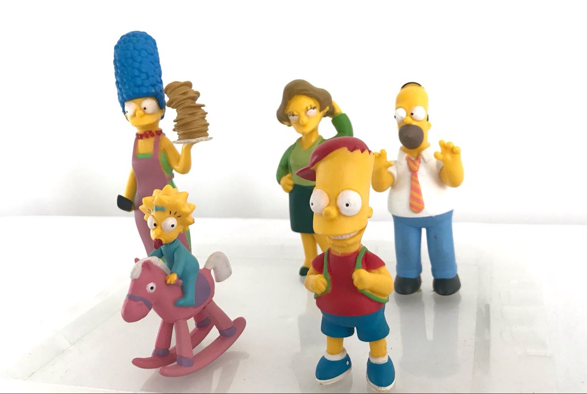 Bonecos Colecionáveis Os Simpsons | Cacareco Dtc Usado 42404387 | enjoei