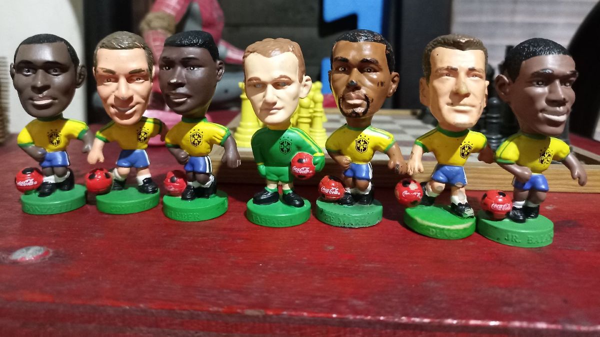 Bonecos de Coleção da Copa de 1998 | Cacareco Coleção Da Coca Cola ...