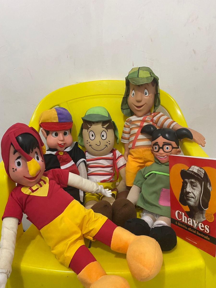 Bonecos do Chaves | Brinquedo Usado 128139492 | enjoei