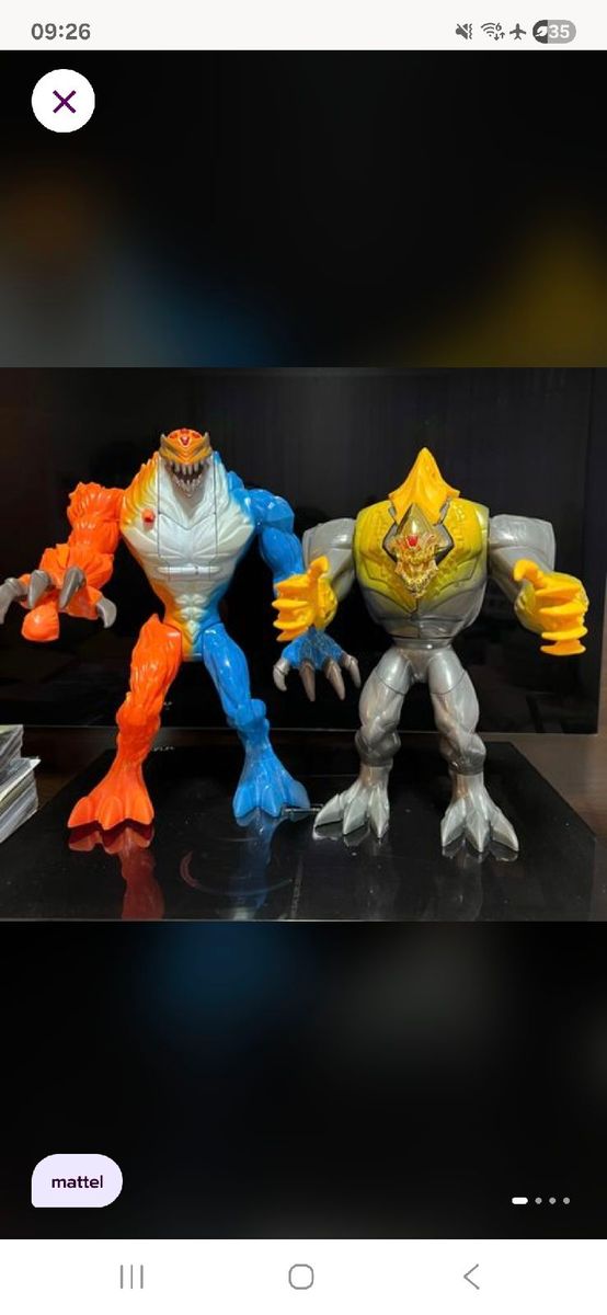 Bonecos e Figures Dos Elementors Max Steel, e Outros | Cacareco Mattel ...
