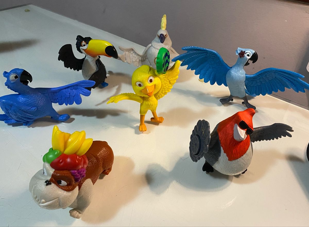 Bonecos Filme Rio | Brinquedo Mc Donalds Usado 54629763 | enjoei