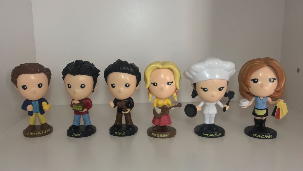 Bonecos Friends Bobs Completo | Filme e Série Friends Usado 70824918 ...