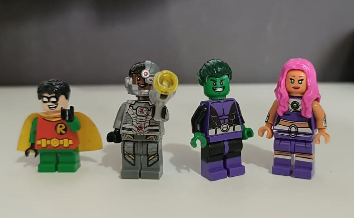 Bonecos Jovem Titas Tipo Lego | Brinquedo Usado 82006550 | enjoei