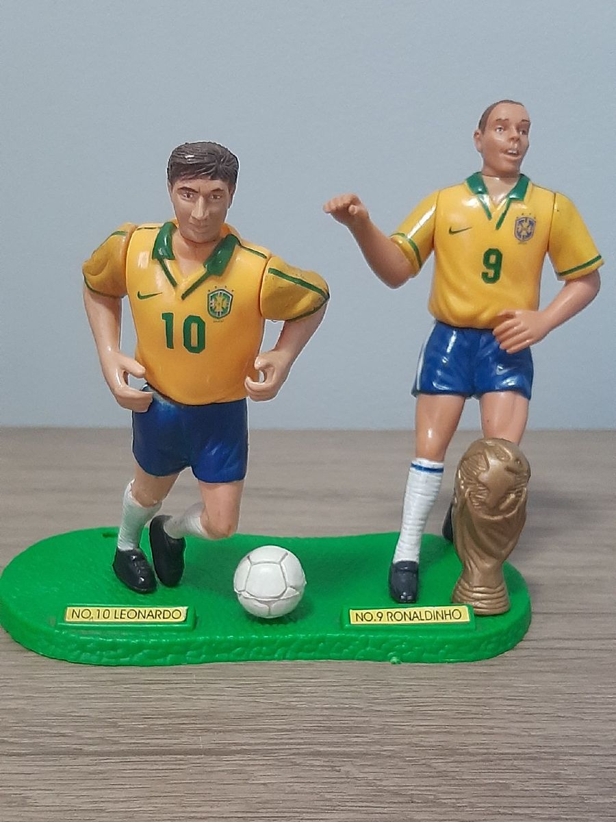 Bonecos Leonardo e Ronaldo Copa 98 | Brinquedo Brasil Usado 72999334 ...