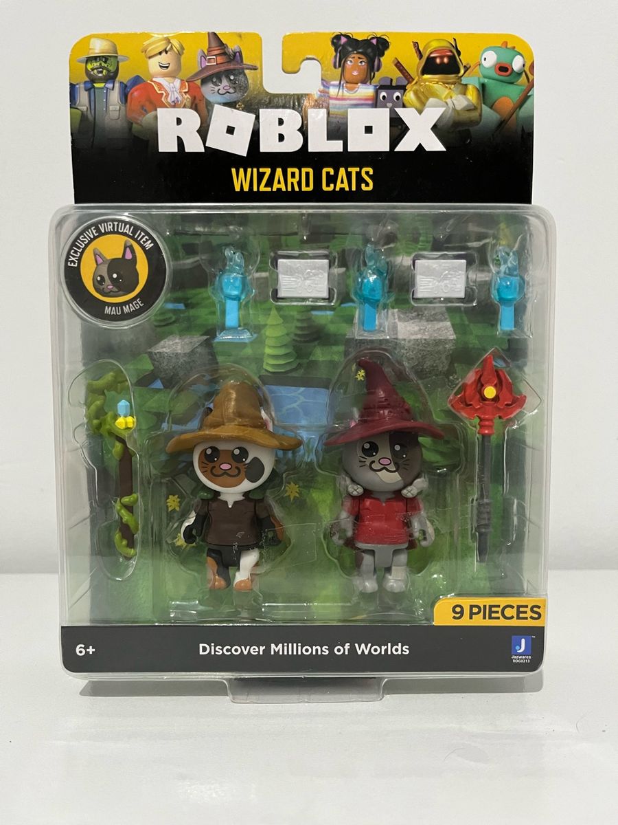 Bonecos Roblox Wizard Cats | Brinquedo Sunny Nunca Usado 97343589 | enjoei
