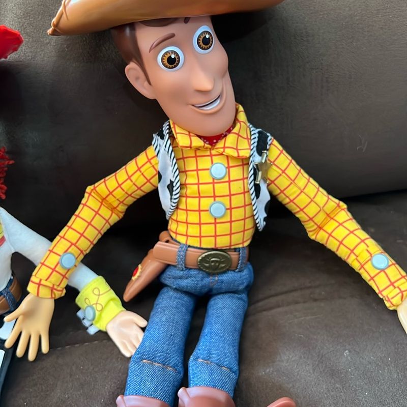 Bonecos Woody E Jessie 2001 Kellogg's Toy Story 2 Bendable Figures