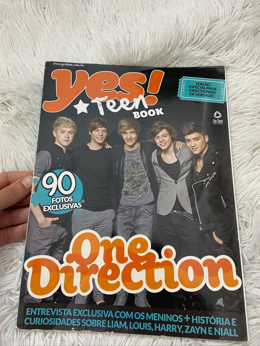 Book One Direction Yesteen | Produto Vintage e Retro Yesteen Usado ...