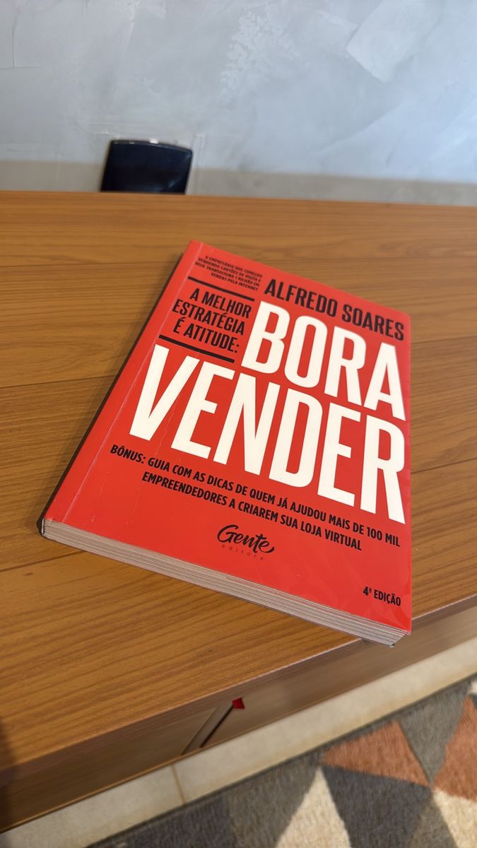 Bora Vender: a Melhor Estratégia É Atitude | Livro Editora Gente Usado 116157733 | enjoei