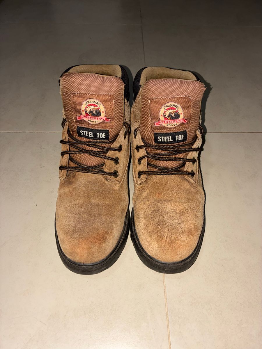 Bota Brahma Steel Toe Waterproof Bico de Metal | Bota Masculina Brahma ...